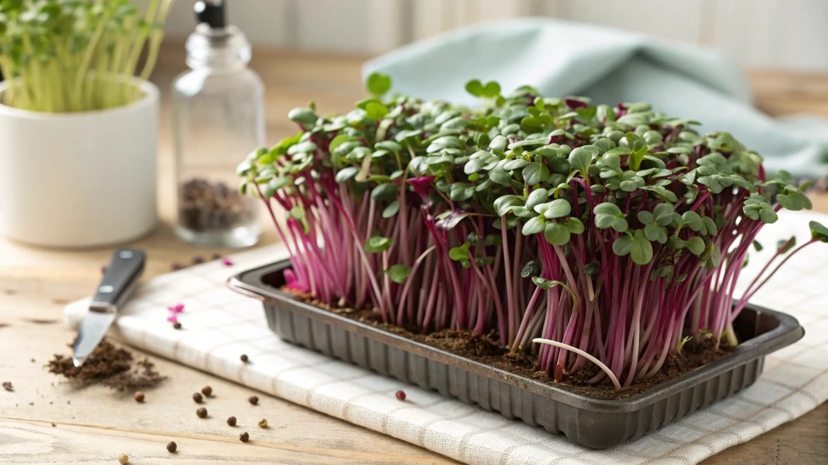 How to Grow Rambo Radish Microgreens: Benefits, Nutrition & Easy Guide