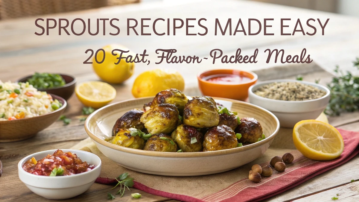 Sprouts Recipes Made Easy — 20 Fast, Flavor-Packed Meals - Urban ...